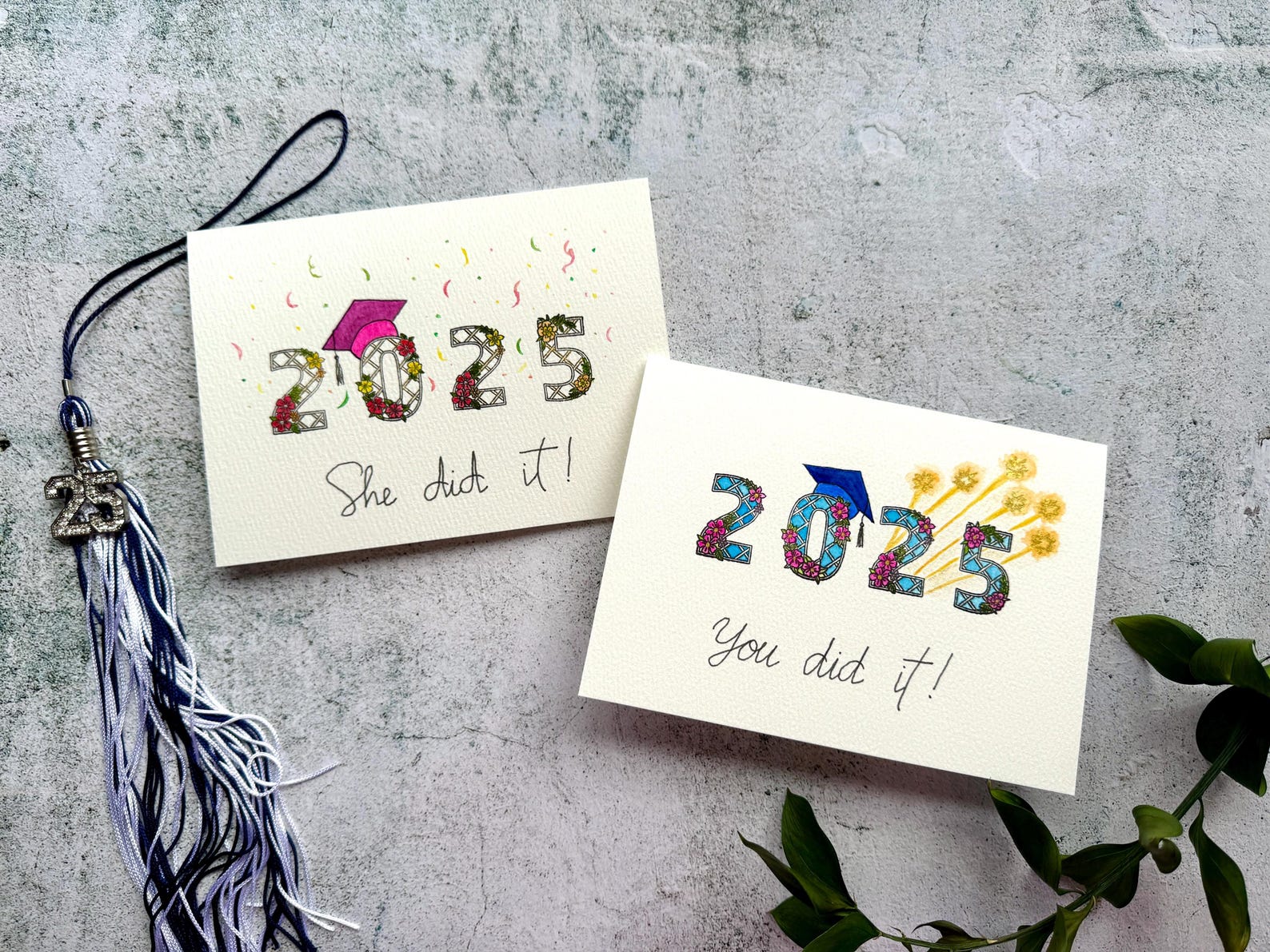 You Did It Graduation Greeting Card, She Did It, Graduation Card 2025 ...