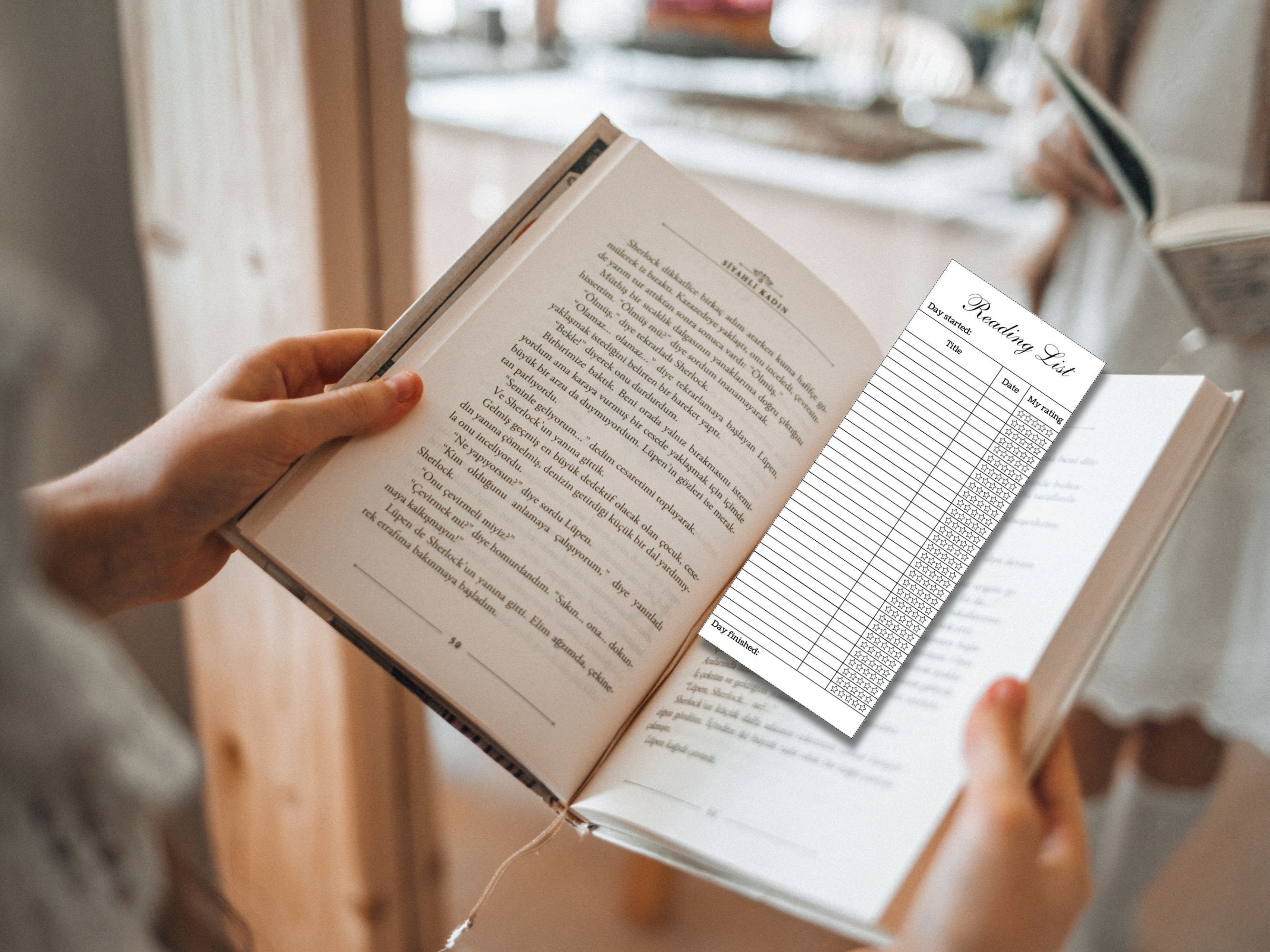 Printable Bookmark PDF, Reading Log Tracker, Reading Journal, Reading ...