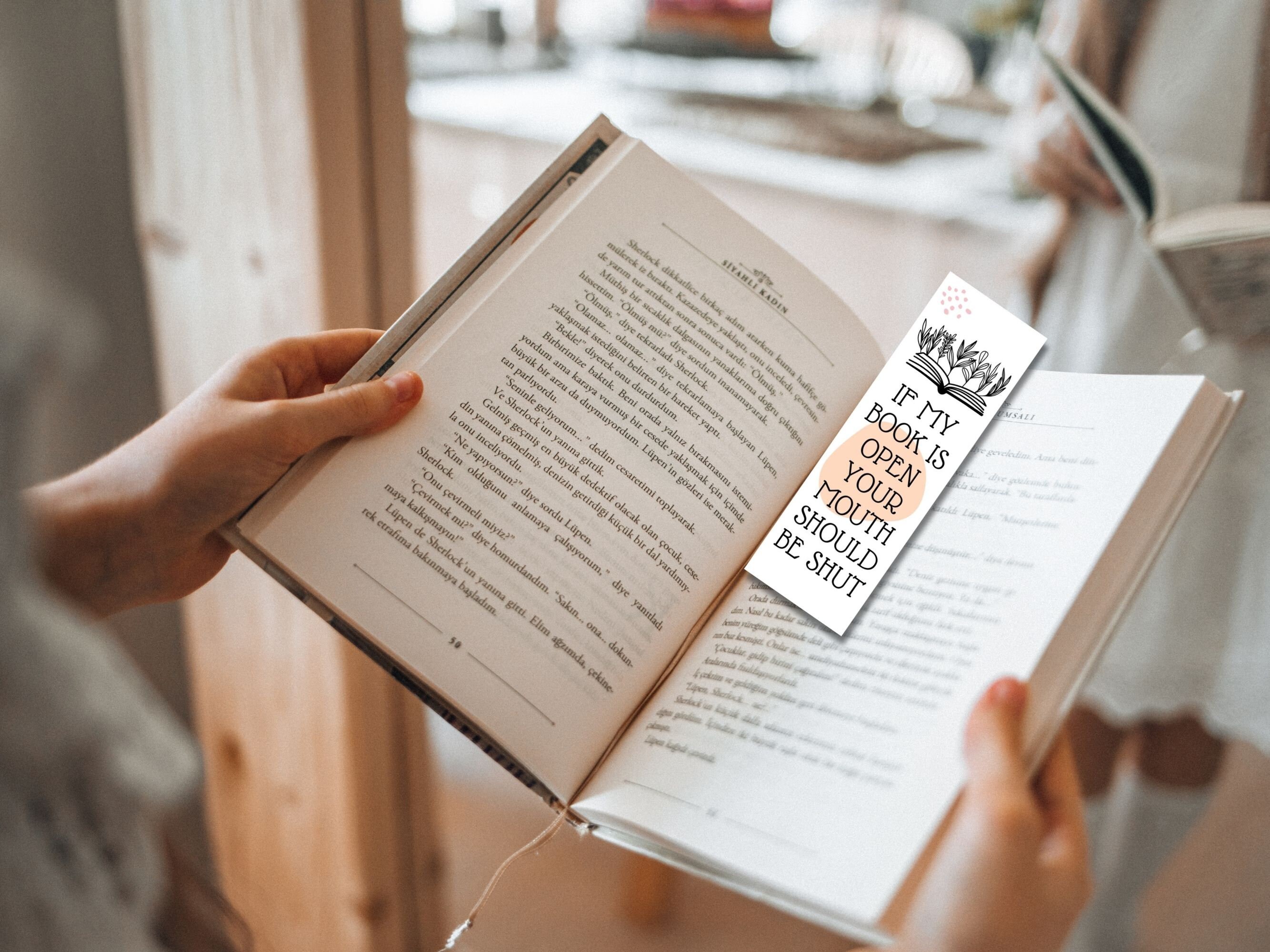 Booklovers Bookmarks Printable PDF, Digital Download, Book Lovers Gift ...