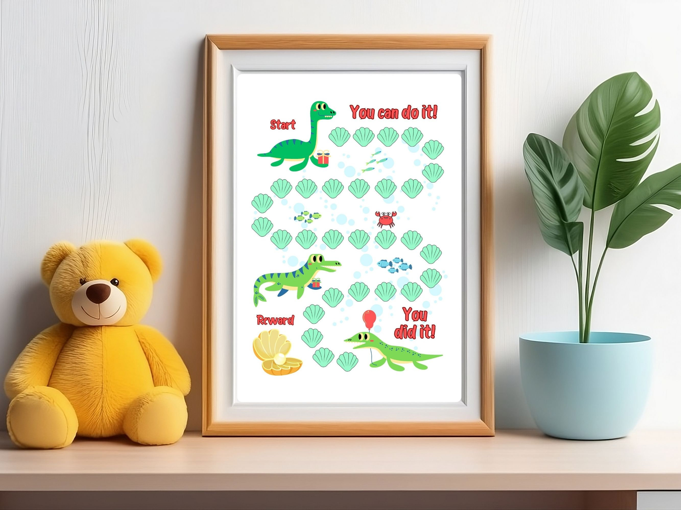 Dinosaur Reward Chart, Sticker Chart, Dinosaurs Toddler Reward Chart ...