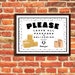 Please Leave Packages Here Printable Sign, Shipping Items Drop off ...