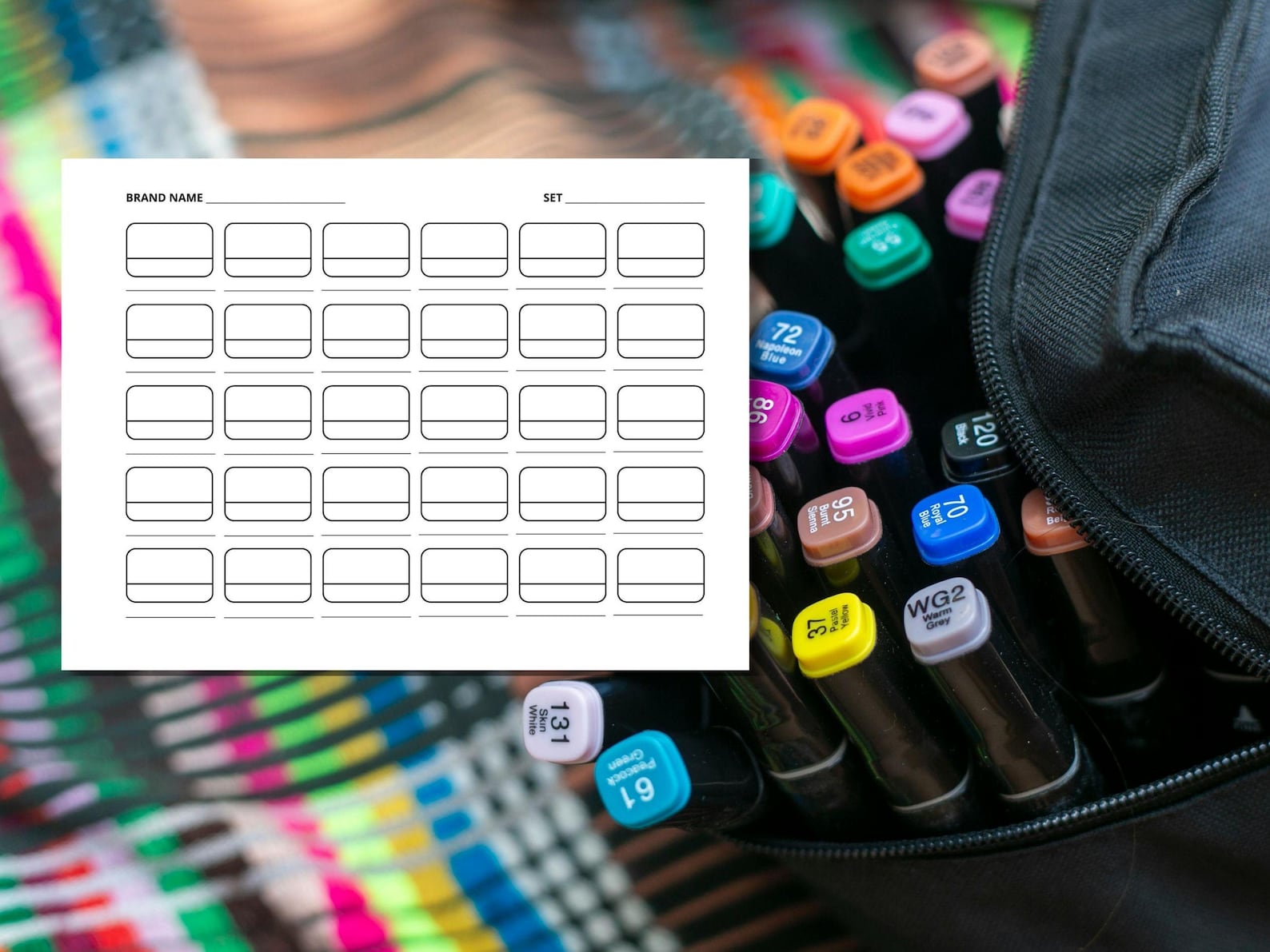 Color Swatch Chart, Color Swatches Sheets PDF, Color Swatch Charts ...