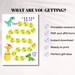 Dinosaur Reward Chart, Sticker Chart PDF, Toddler, Preschool Kids ...