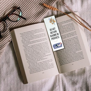 Booklovers Boho Bookmark Printable PDF, Book Lovers Gift, Digital ...