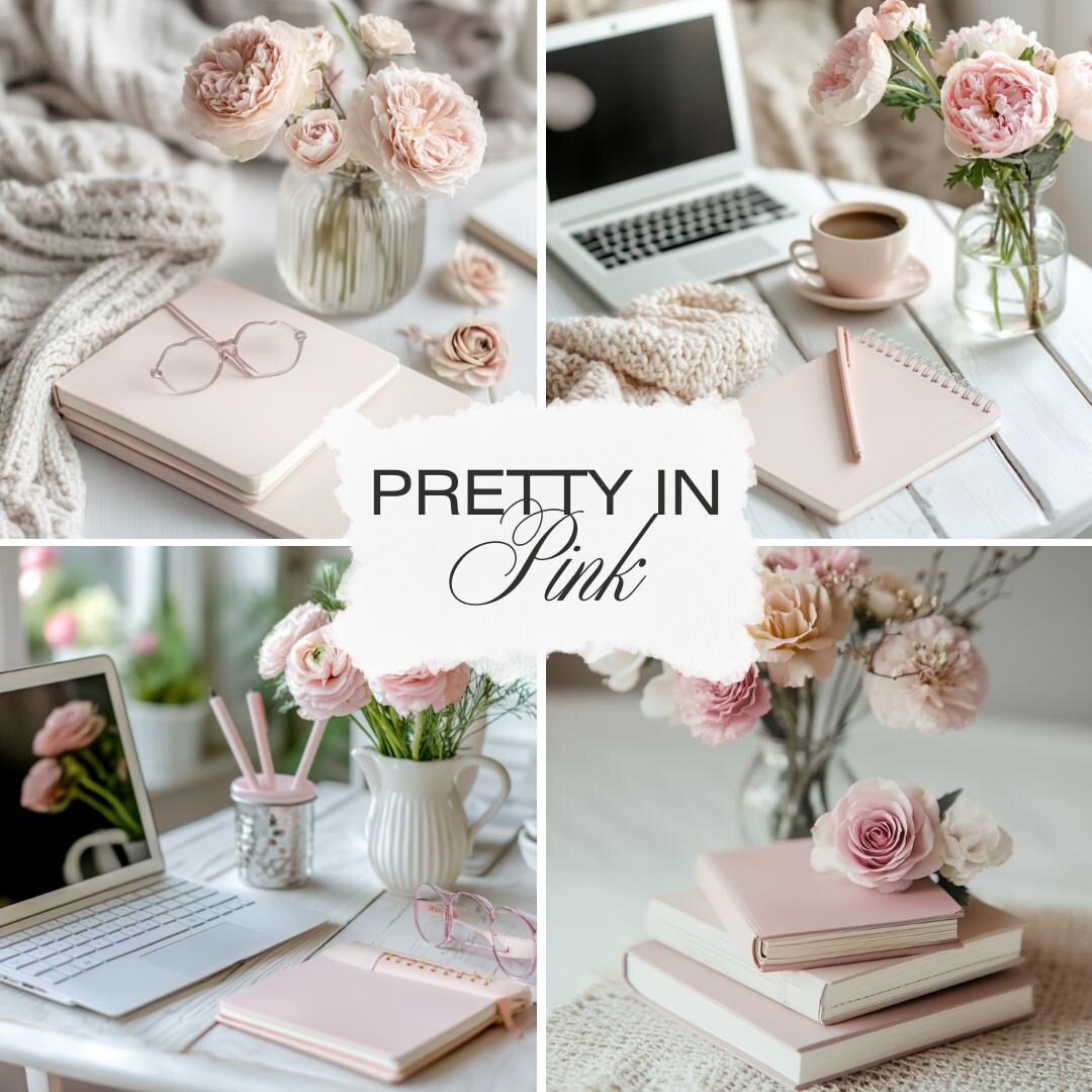 Pretty in Pink Collection – 100 Ai-generated Feminine Elegance Images ...