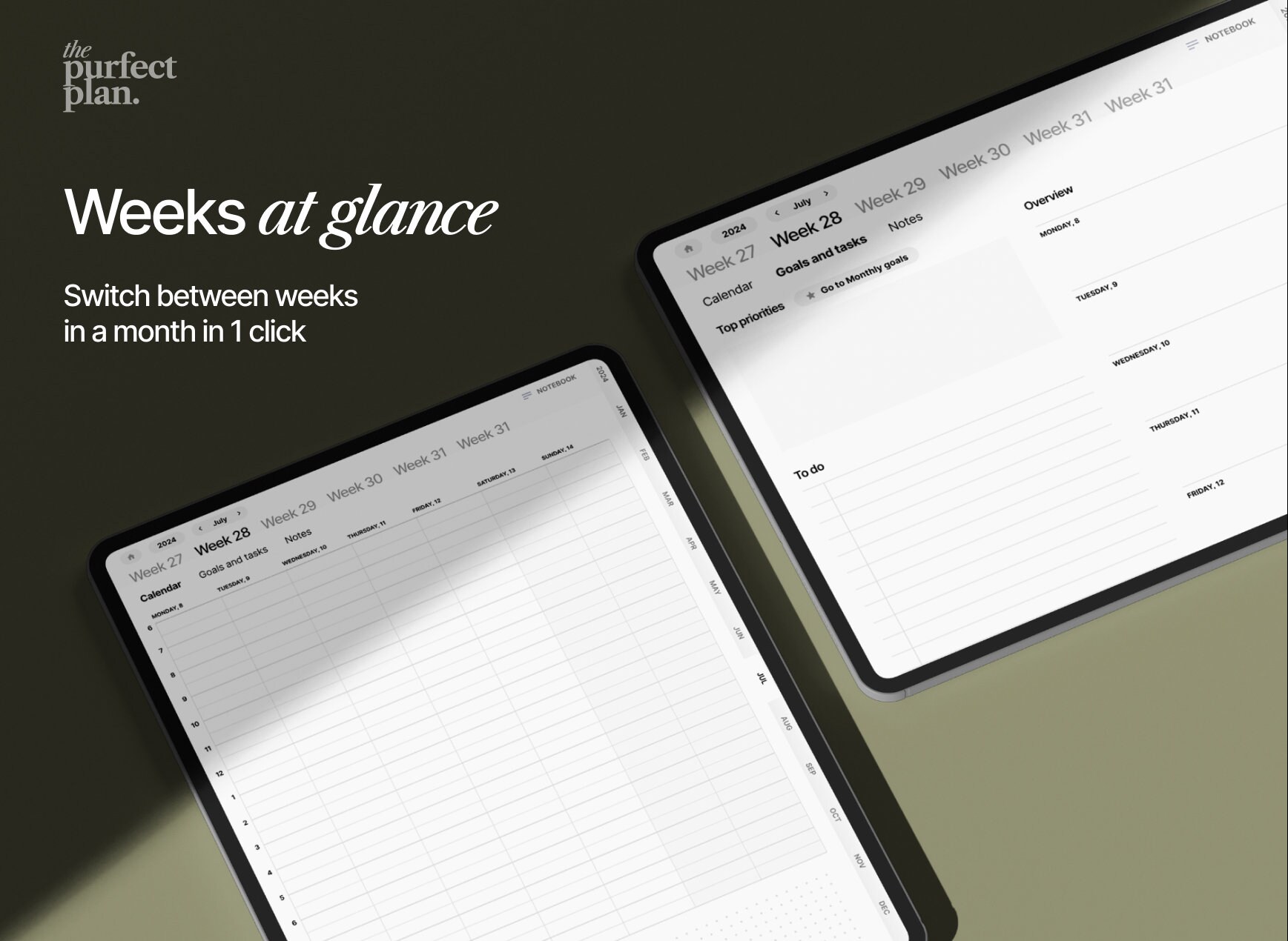 Digital Planner 2024, Dated Planner, Digital Planner for Goodnotes ...