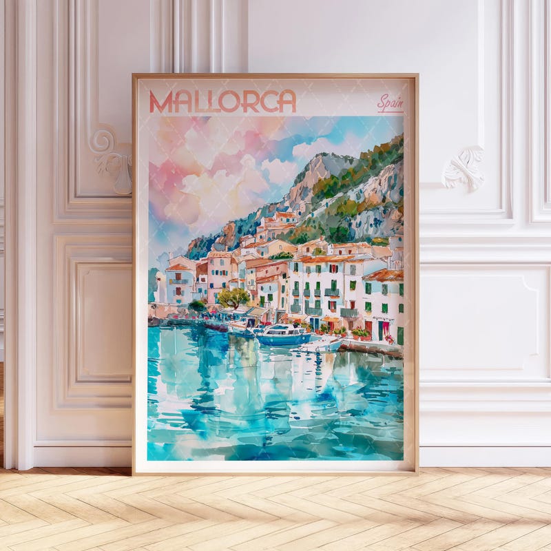 Mallorca Poster - Etsy