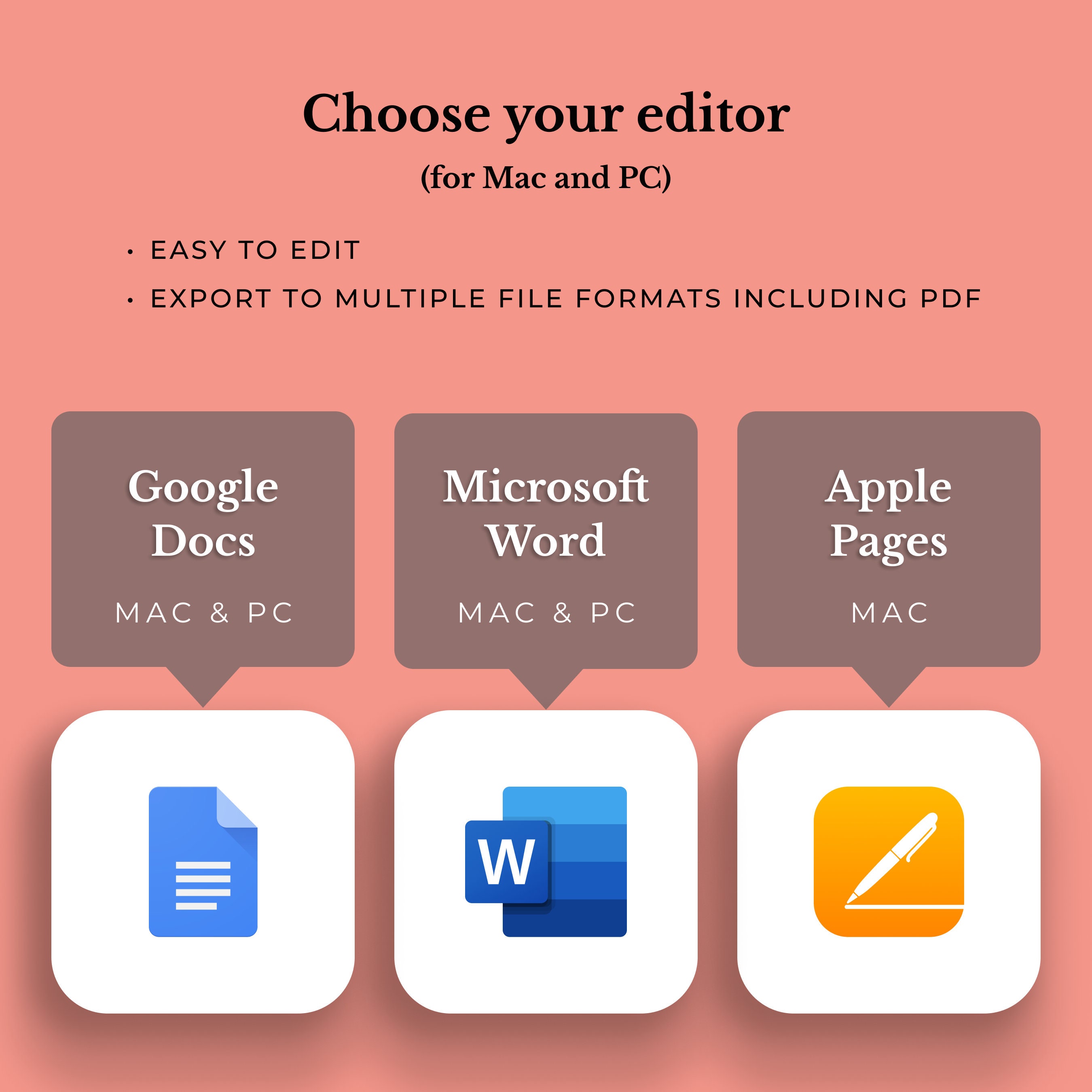 Resume Template in Google Docs, Microsoft Word, Apple Pages Creative ...