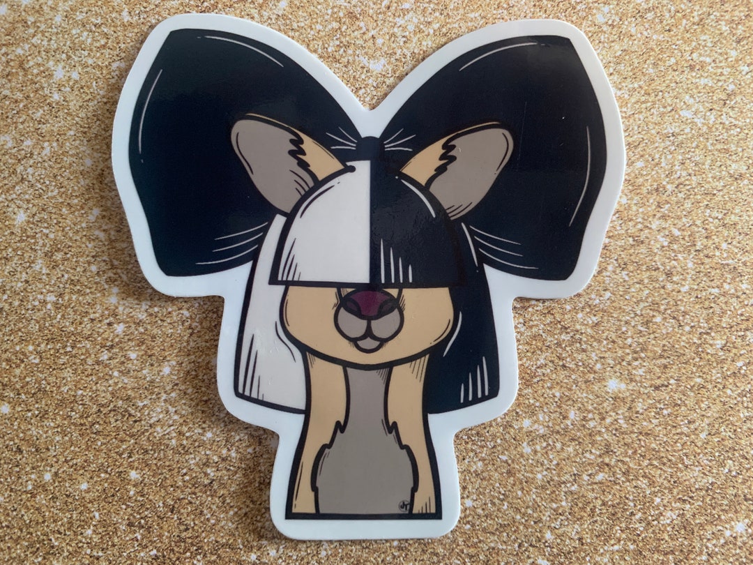SIA Roo Quirky Vinyl Sticker: Rosita the Roo 8.6cm X 9cm - Etsy