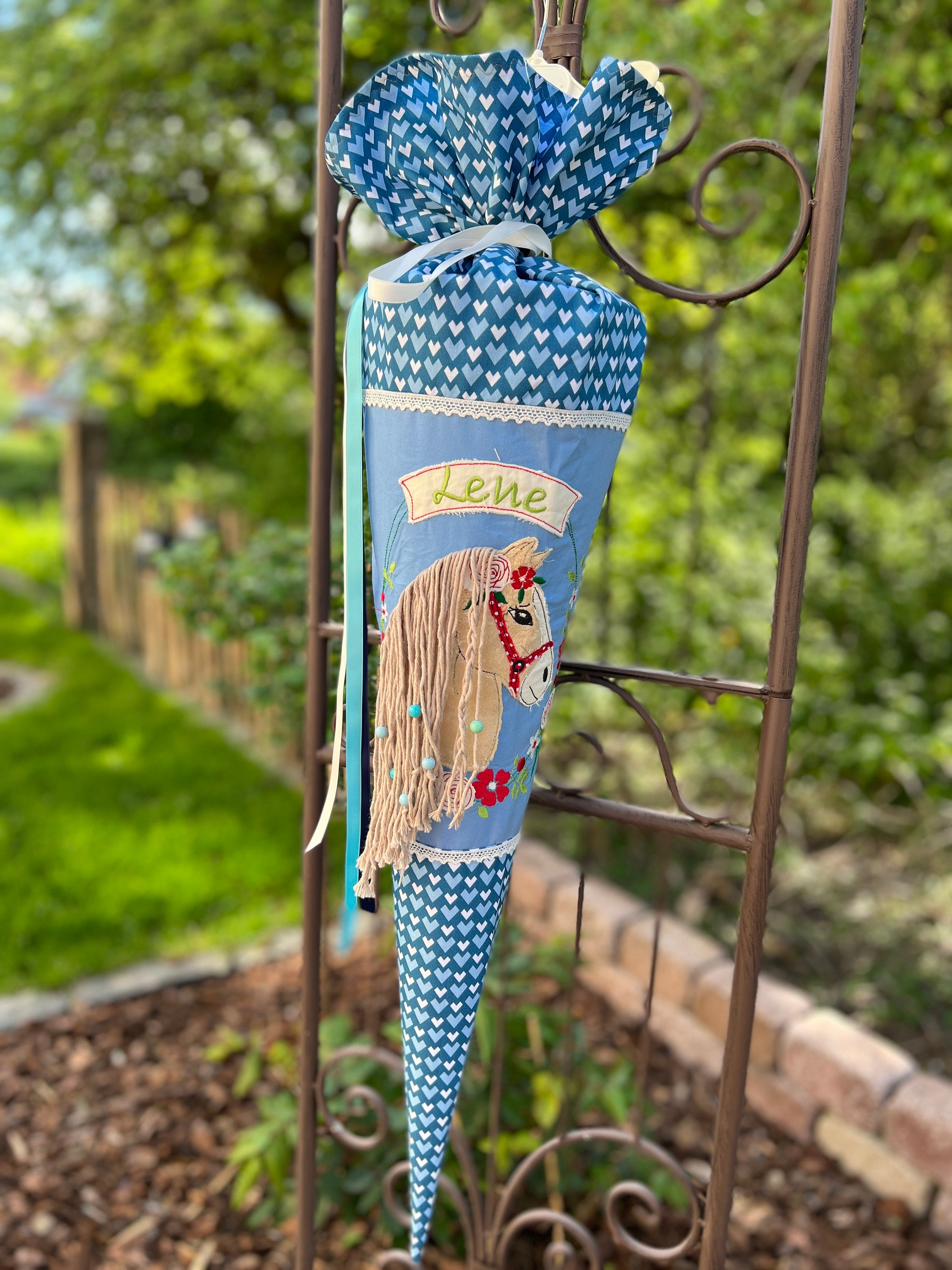 German School Cone | Little Horse | 28inch | Schultüte | Zuckertüte ...