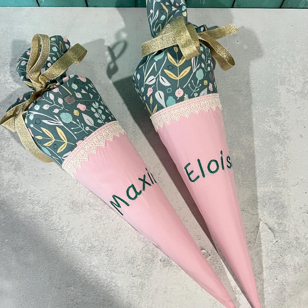 Little German School Cone | 13 Inch | Schultüte | Zuckertüte ...