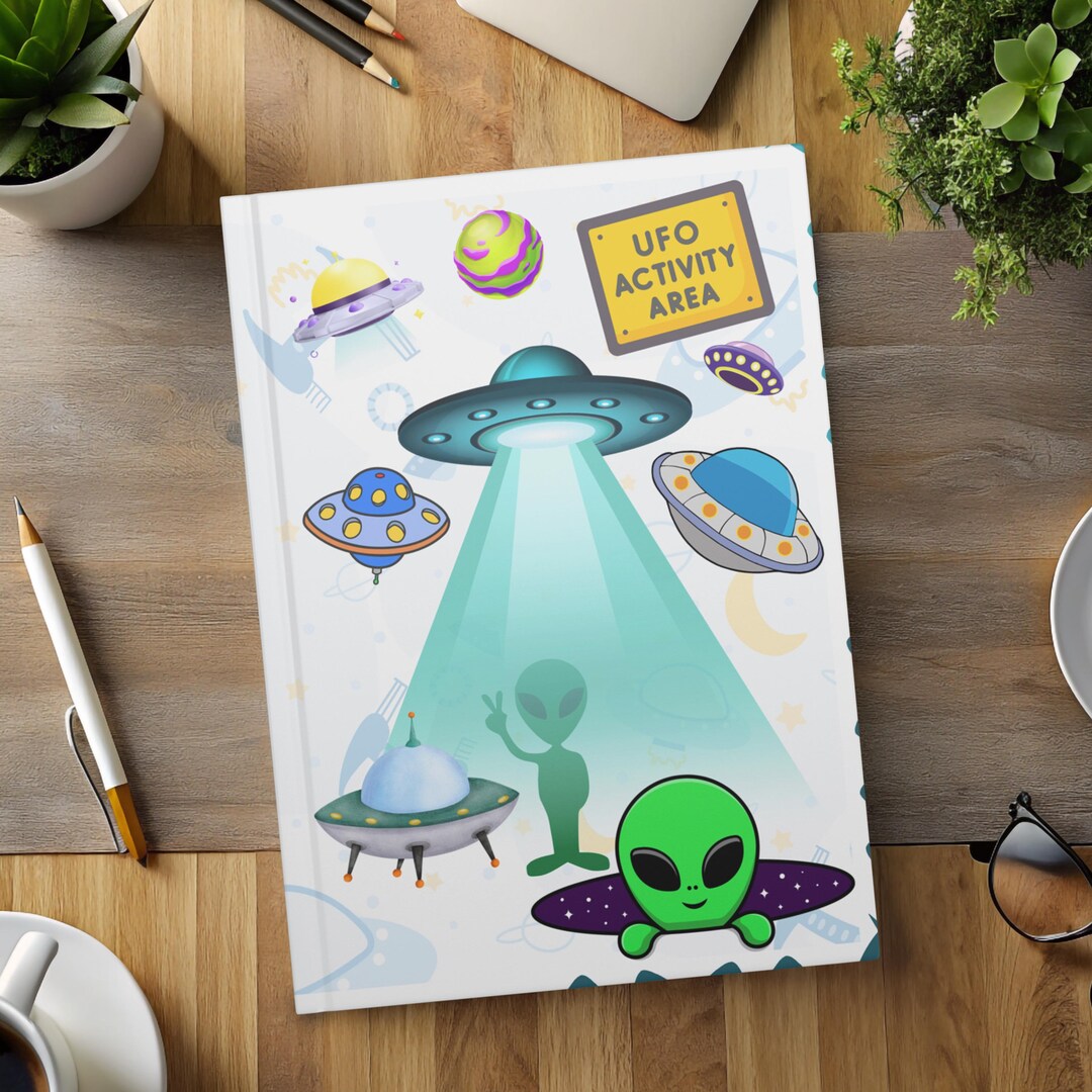 UFO Activity Area, Your Secret Notebook, Keep the Aliens Away, Keep ...