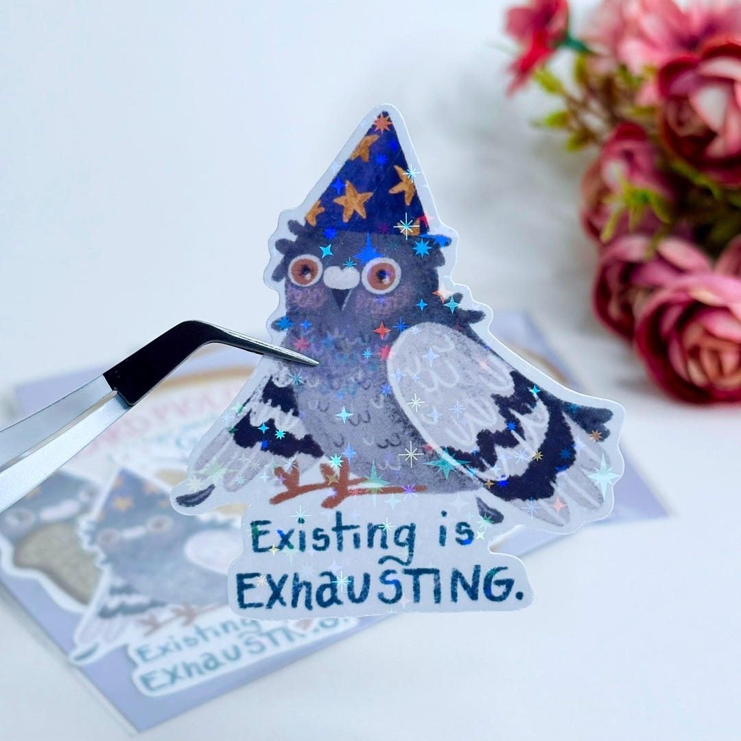 Wizard Pigeons Sticker Pack by Space Kittcrab - Etsy