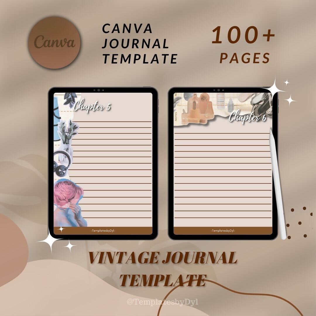 DIGITAL JOURNAL TEMPLATE - Etsy