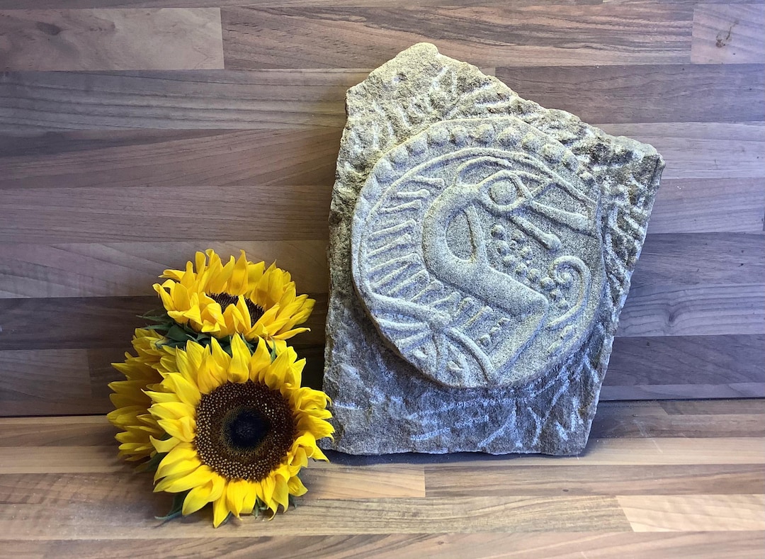 Anglo Saxon Dragon Sceat Coin STONE CARVING Gift for Coin Collector - Etsy