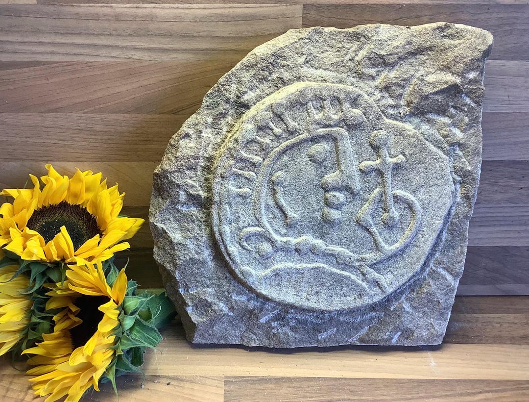 Anglo Saxon Sceat - Coin STONE CARVING - Gift for Coin Collector - Etsy