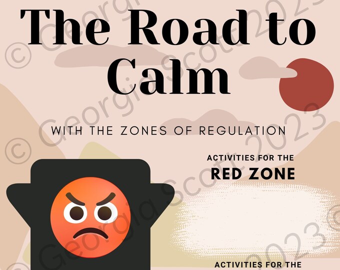 Zones of Regulation Traffic Light Posters | Emotional Regulation ...