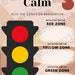 Zones of Regulation Traffic Light Posters | Emotional Regulation ...
