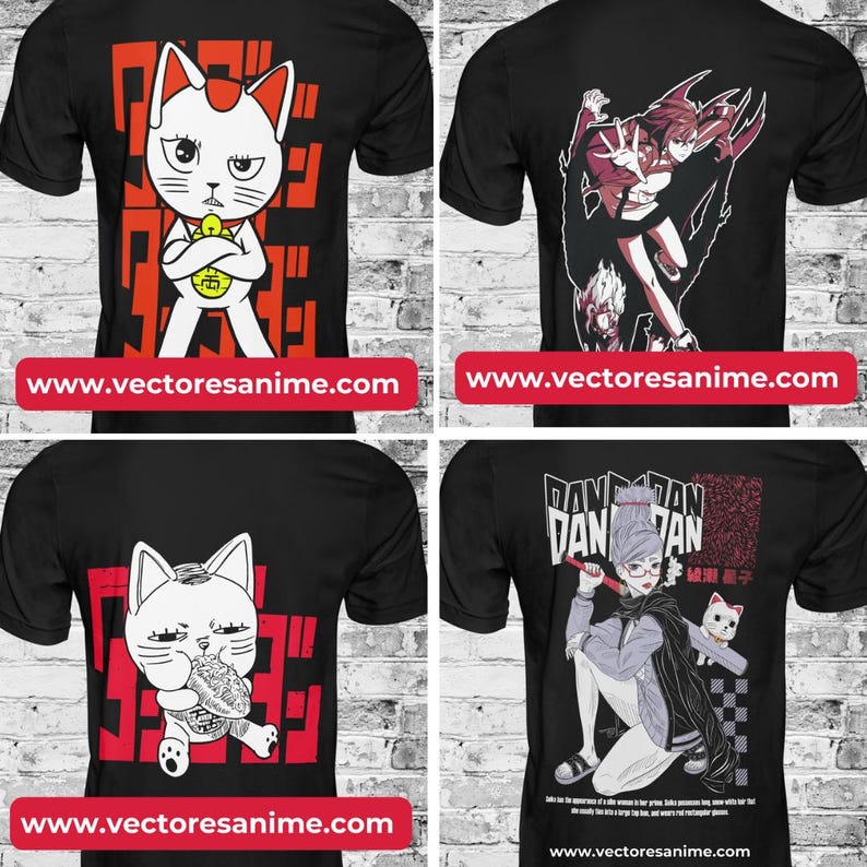 DANDADAN VECTOR ANIME - Etsy México