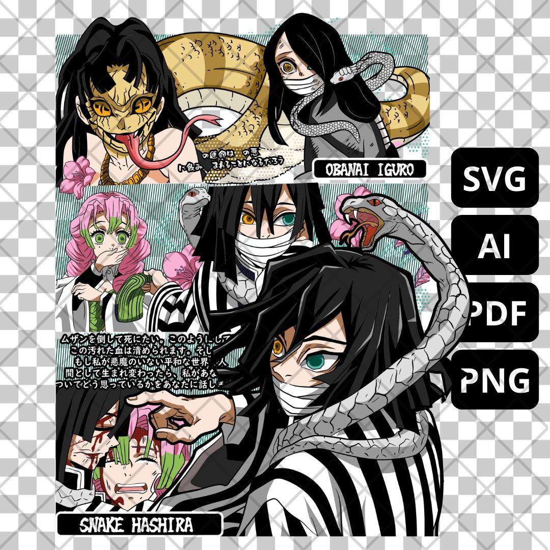 IGURO Anime Vectors - Etsy