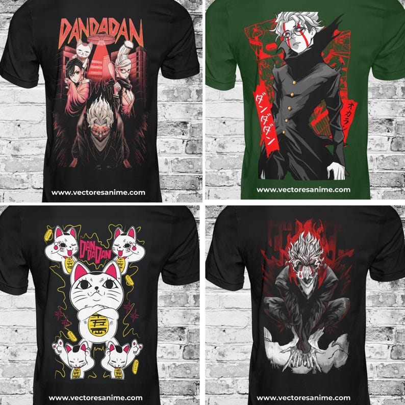 DANDADAN VECTOR ANIME - Etsy