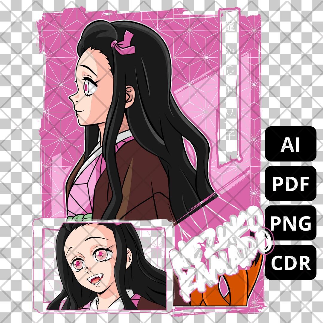 NEZUCO VECTOR ANIME - Etsy