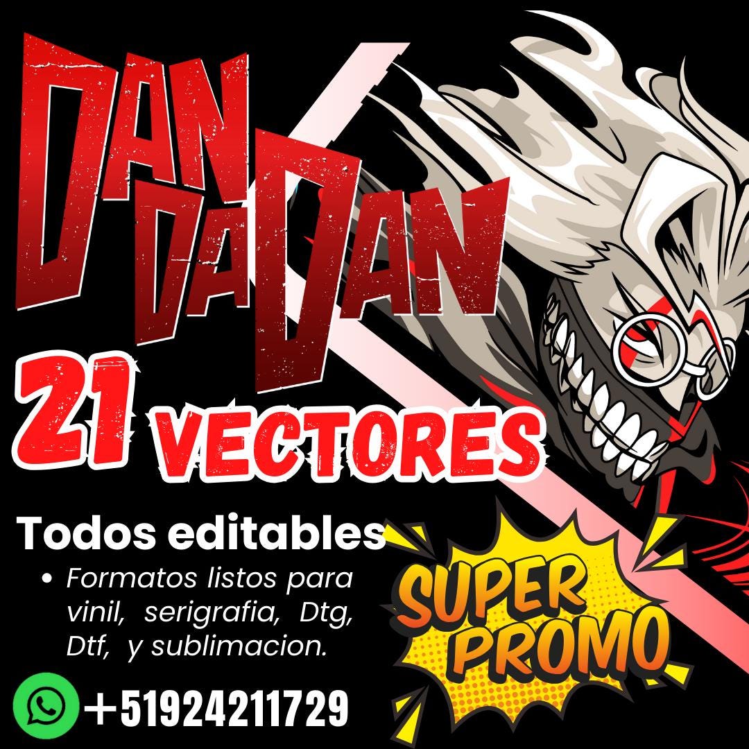 DANDADAN VECTOR ANIME - Etsy México