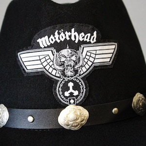 Motorhead Motorhead Cowboy Hat Cowboy Hat Wool Cowboy Hat Lemmy ...