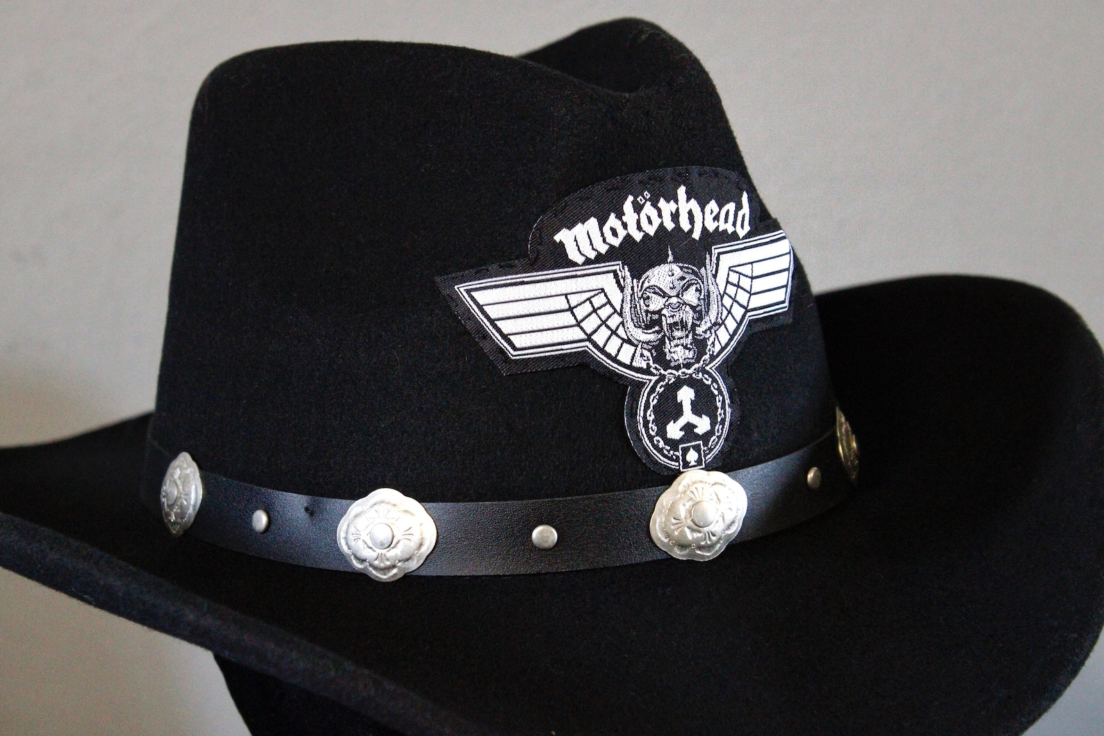Motorhead Motorhead Cowboy Hat Cowboy Hat Wool Cowboy - Etsy