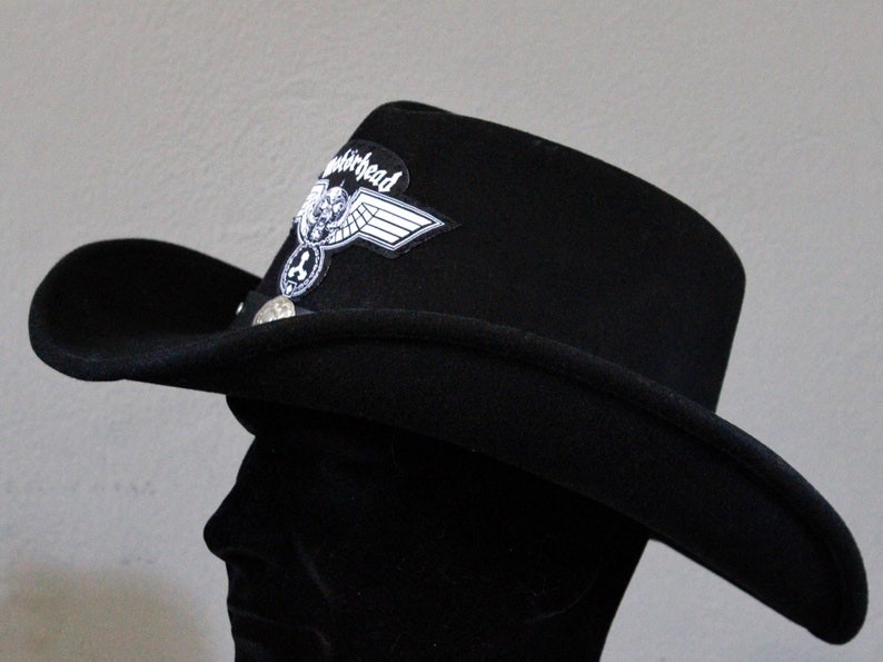 Motorhead Motorhead Cowboy Hat Cowboy Hat Wool Cowboy Hat Lemmy ...
