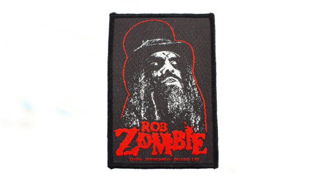 Rob Zombie Patch Rob Zombie Patch Rob Zombie Portrait Rob Zombie ...