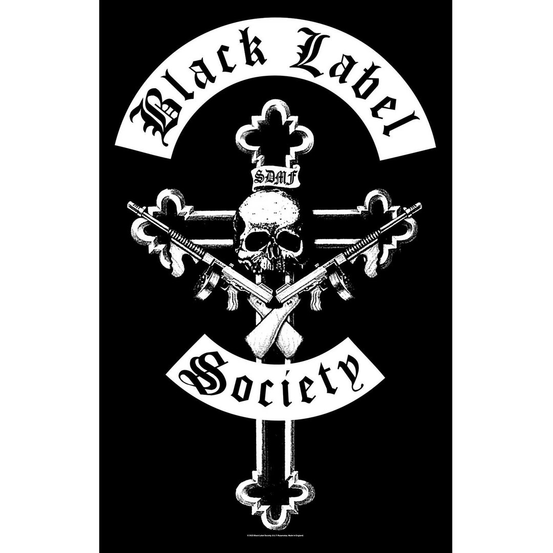 Black Label Society Black Label Society Flag Black Label Society Poster ...