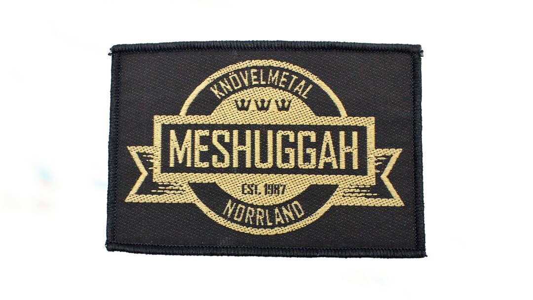 Meshuggah Patch Meshuggah Patch Crest Patch Meshuggah - Etsy
