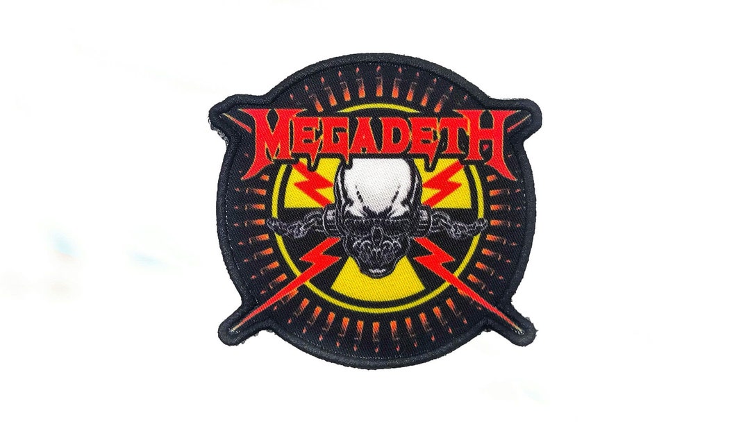 Megadeth Patch bullets Megadeth Patch Megadeth Patches Megadeth Merch ...