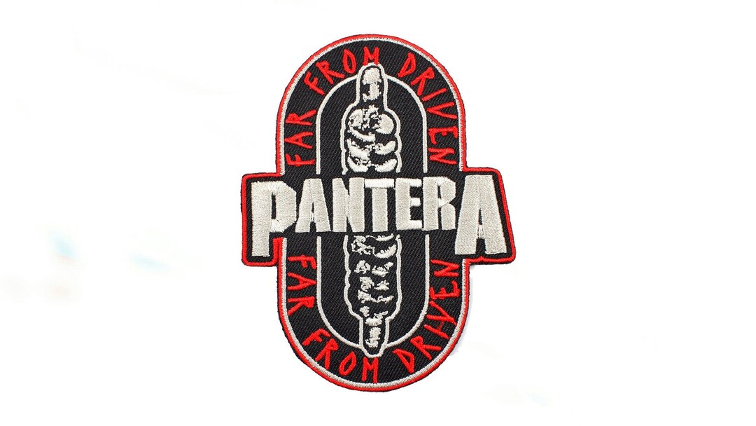 Pantera Patch Pantera Patch Pantera Far From Pantera - Etsy