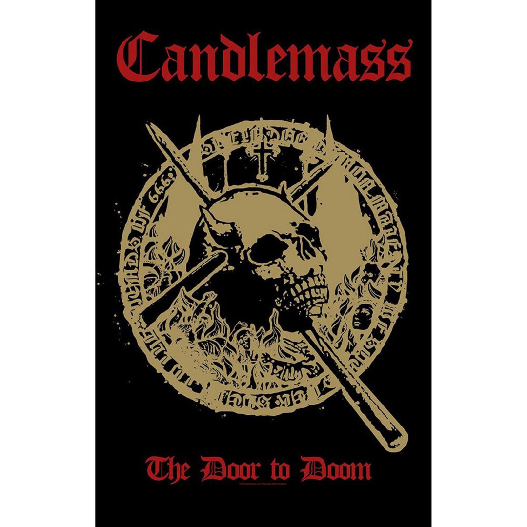 Candlemass Candlemass Flagge Candlemass Poster Doom Metal Doom Metal ...
