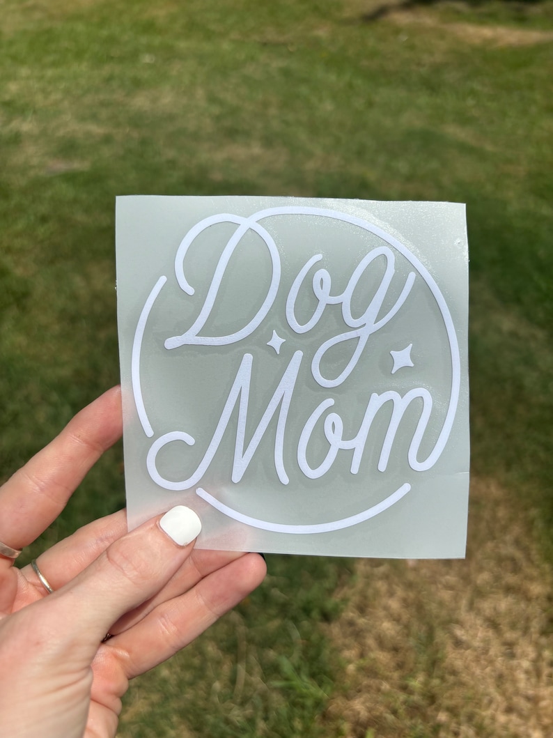 Dog Mom Car Decal Sticker Dog Mom Decal Sticker Stickers for Cups Decal ...