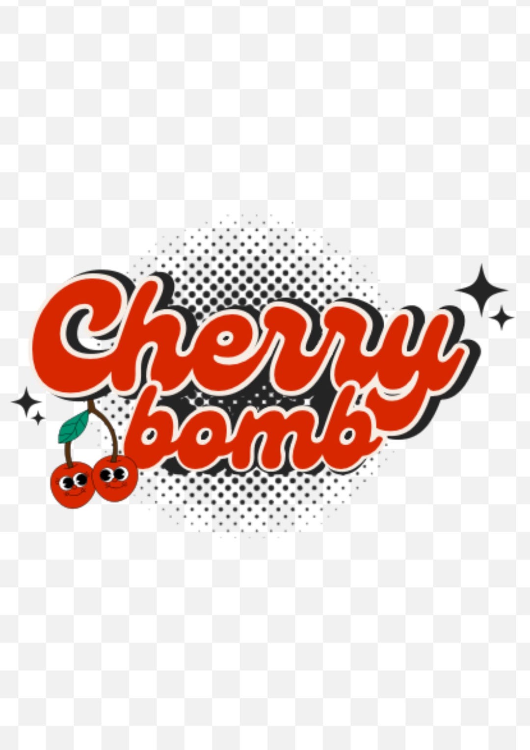 Cherry Bomb PNG File Cherry Vibes Design PNG Cherry Design PNG Instant ...