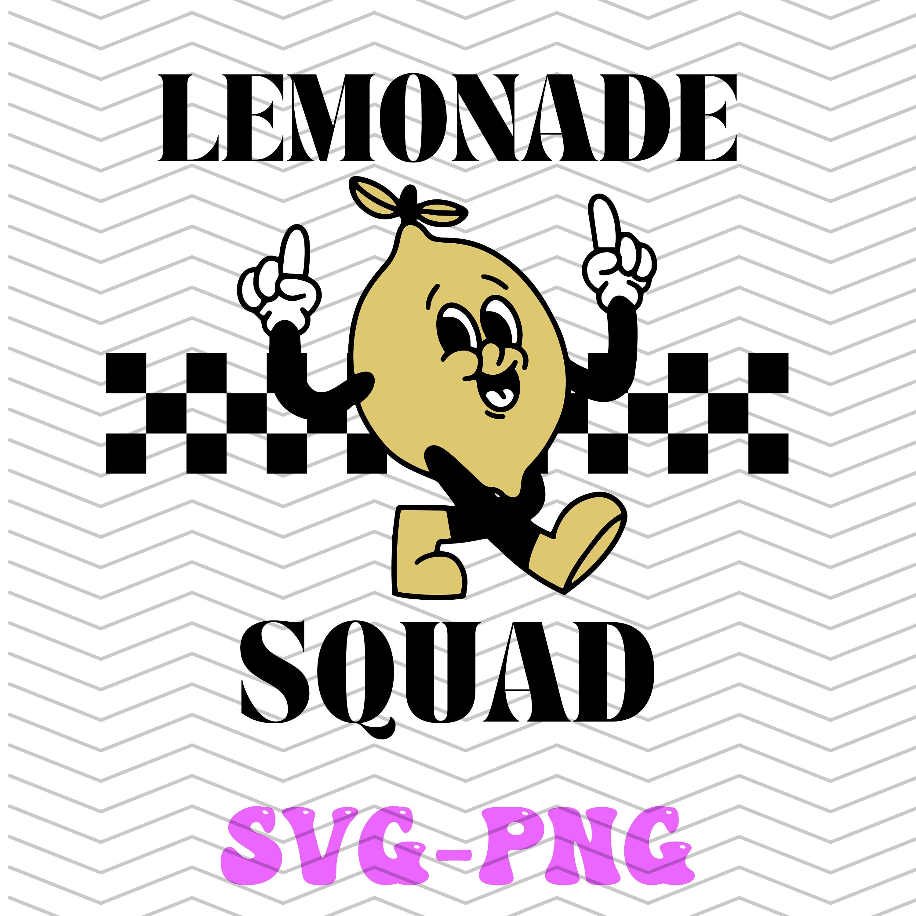 Lemonade Squad SVG Lemonade Stand SVG Lemonade Squad PNG Lemons Design ...