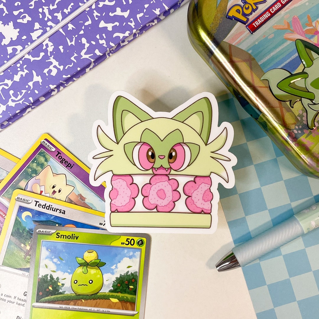 Sprigatito Fruit Sando Sticker - Etsy
