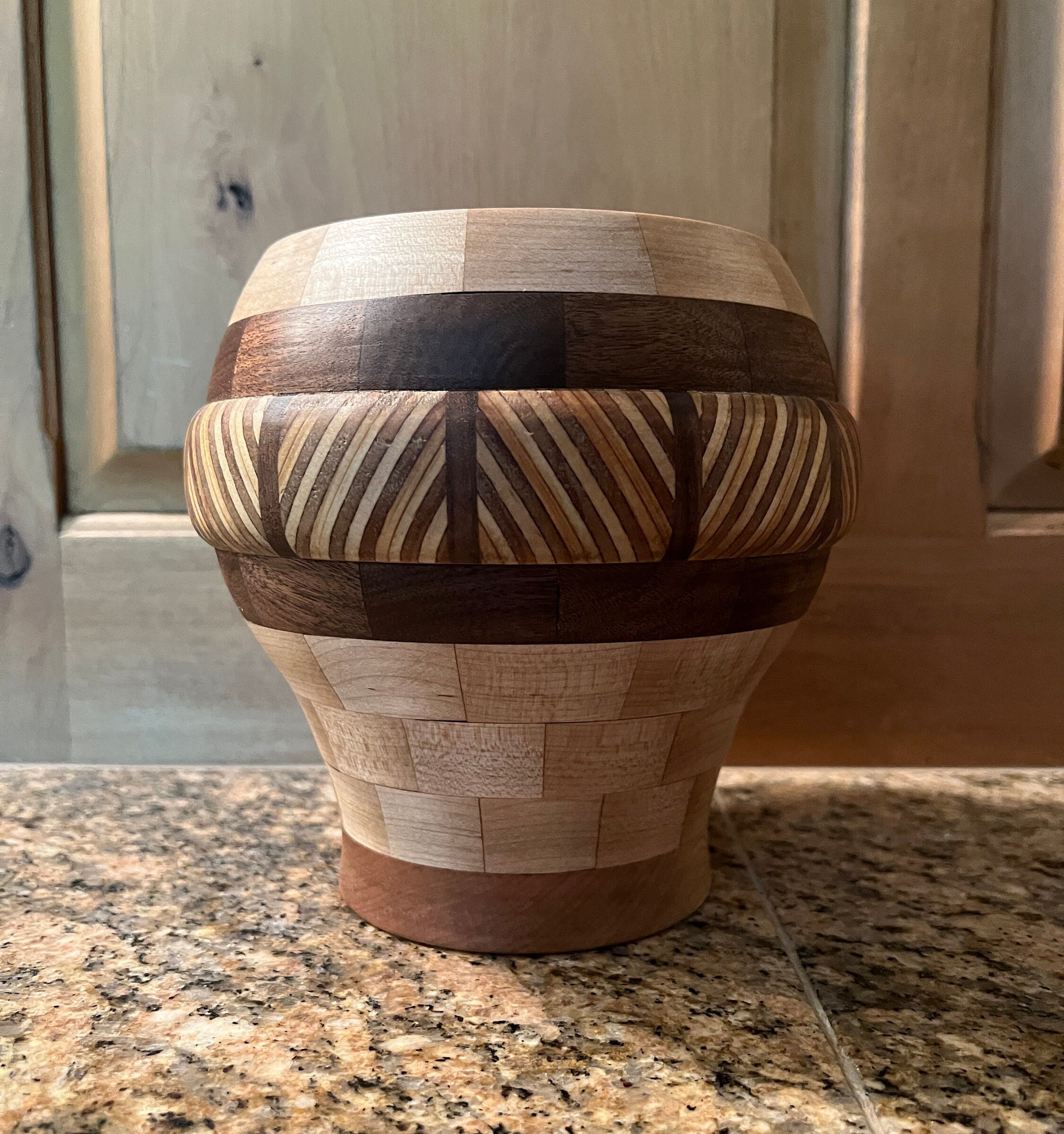 Segmented Wood Vase - Etsy