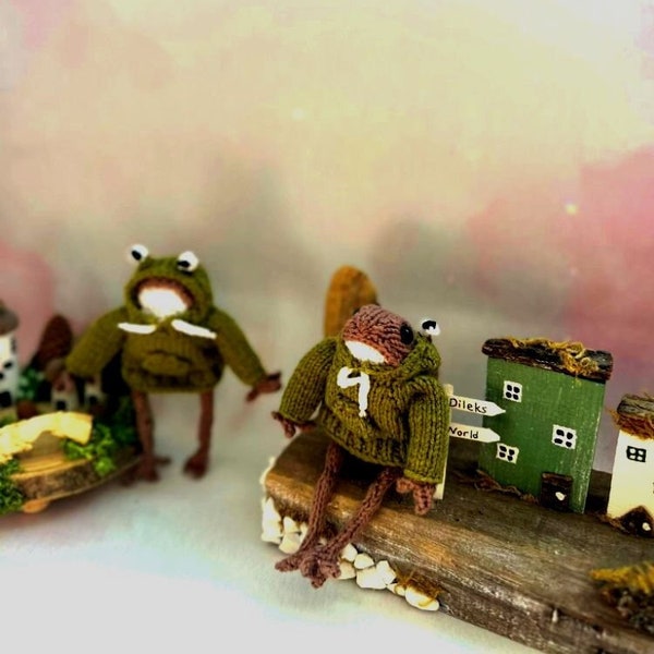Frog and Toad Crochet Pattern - Etsy