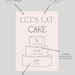 Cake Flavour Sign, Wedding Venue Signage, Wedding Sign, Editable ...