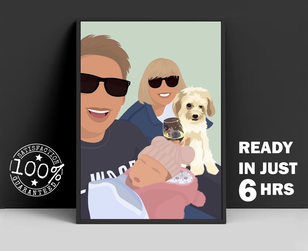 Faceless Wall Art Faceless Digital Art Custom Illustrations - Etsy