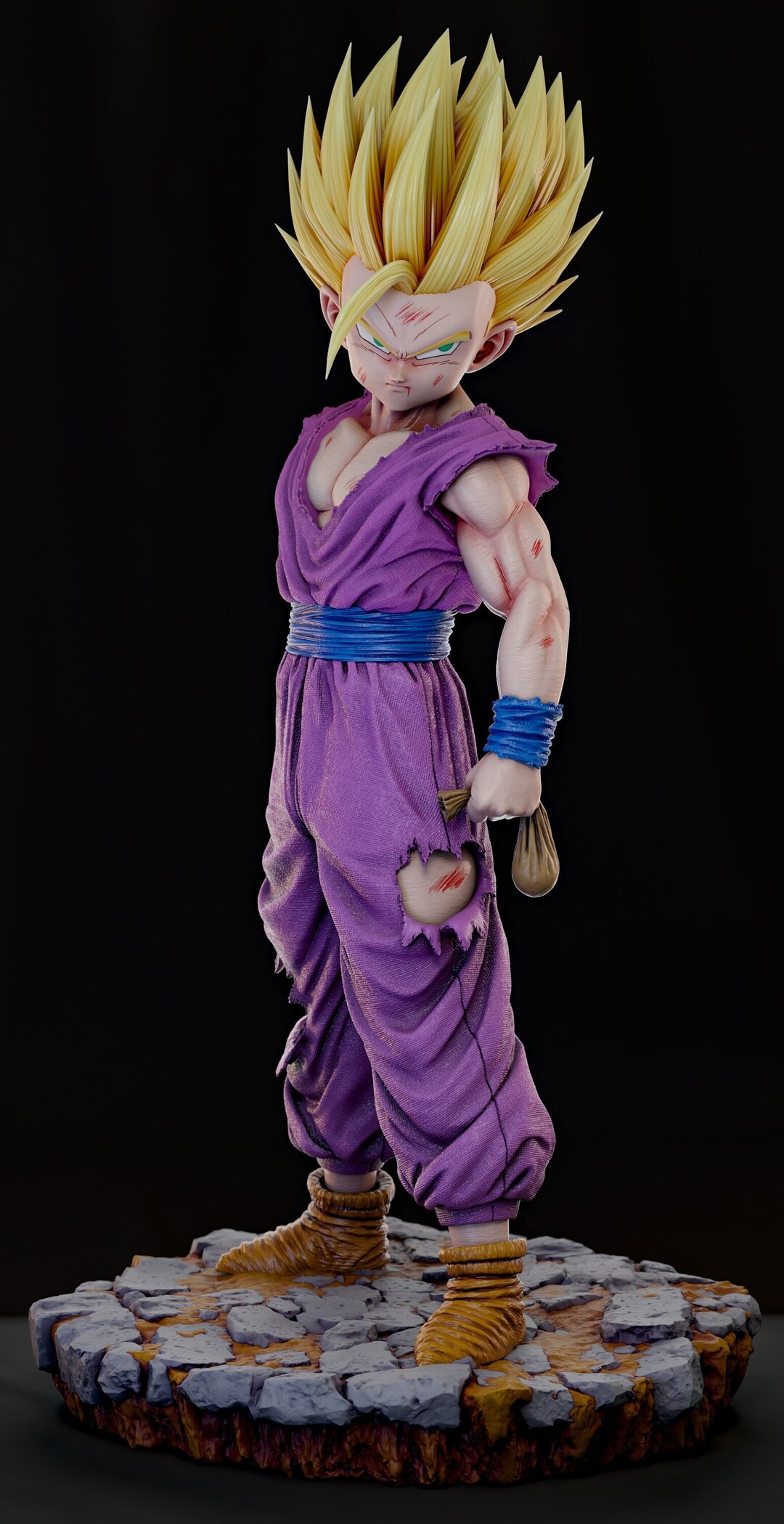 Stl_dragon Ball_gohan SSJ2 - Etsy