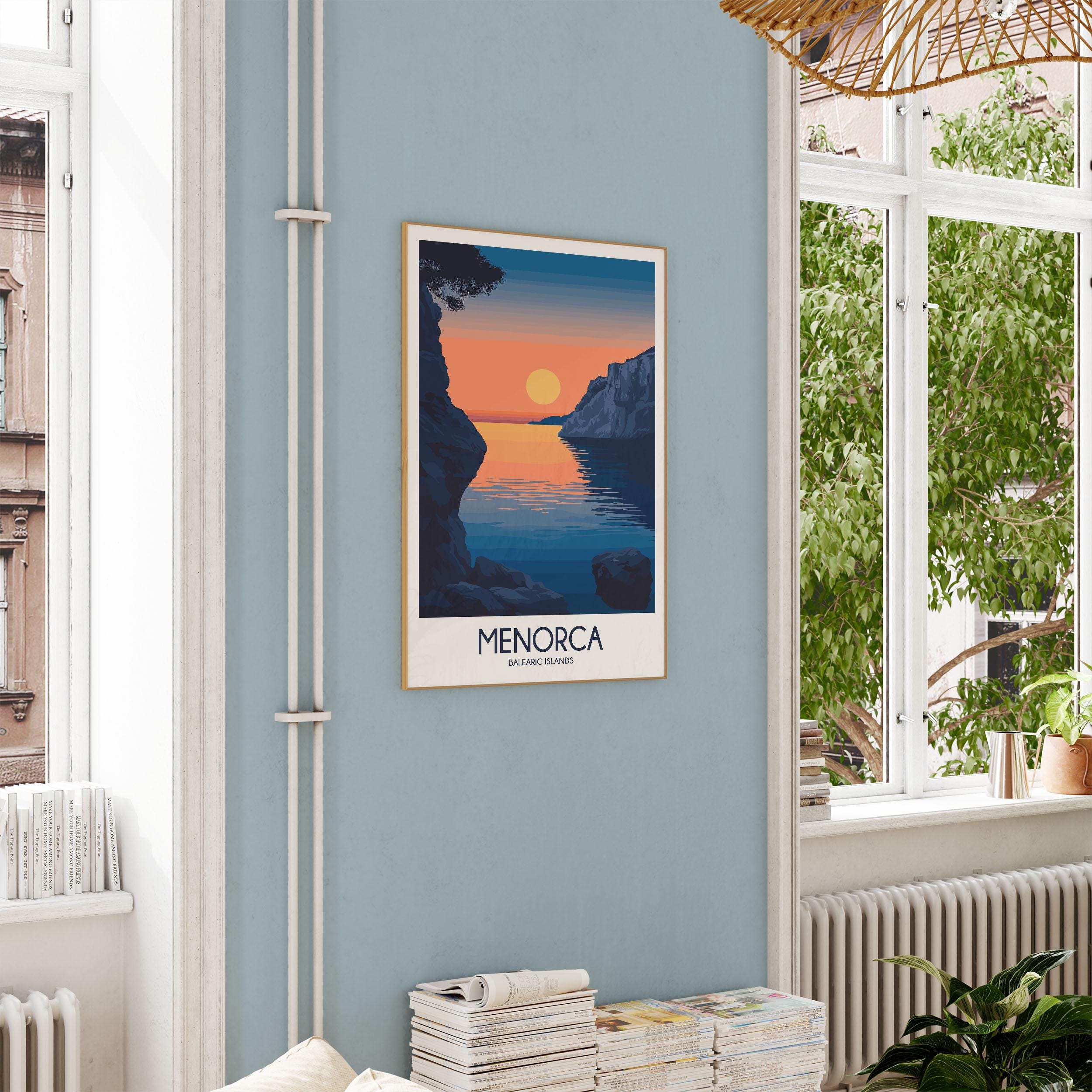 Menorca Travel Poster Digital Download - Etsy
