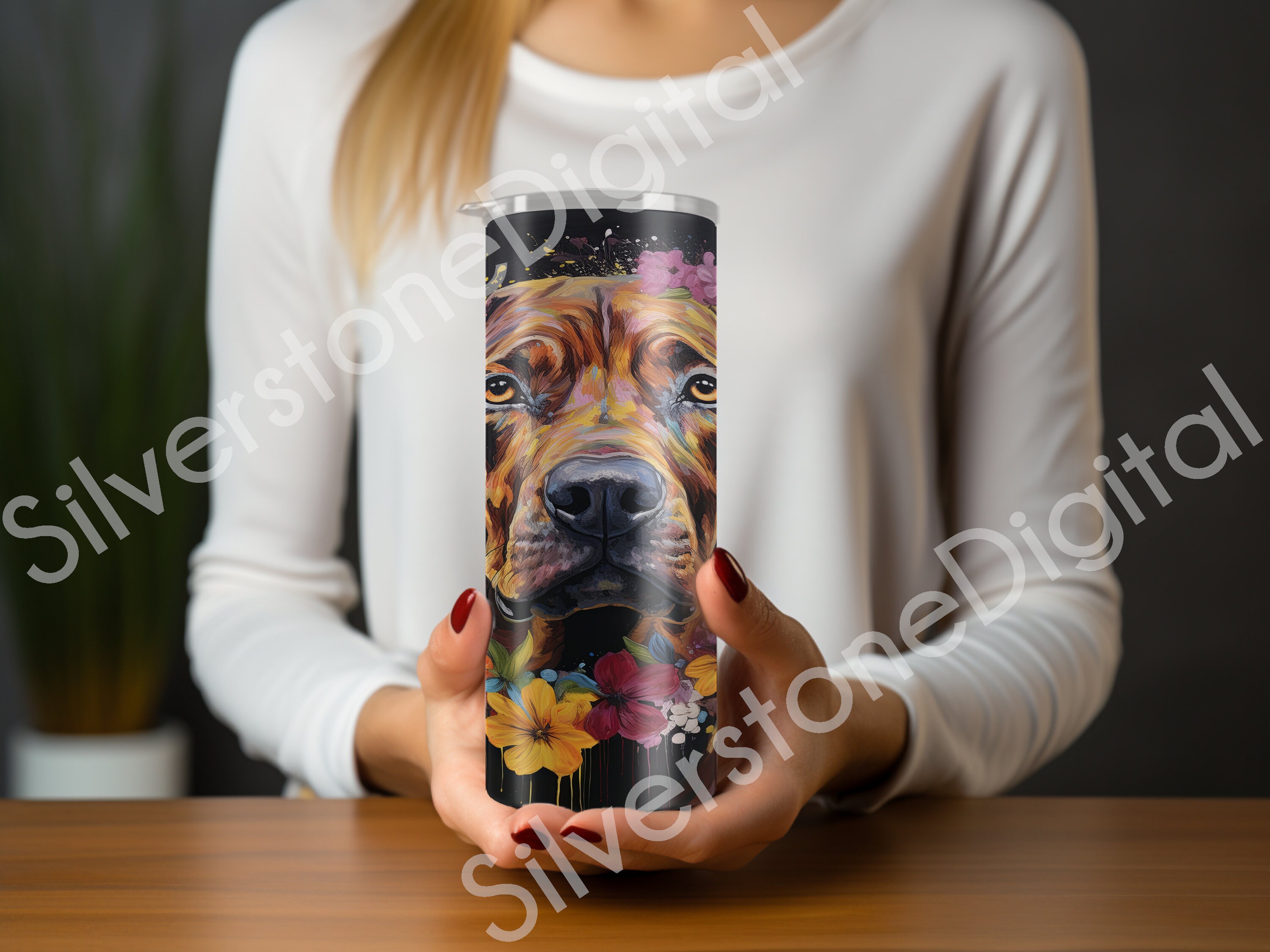 Rhodesian Ridgeback Tumbler Wrap 20oz Sublimation Design Tumbler Png ...