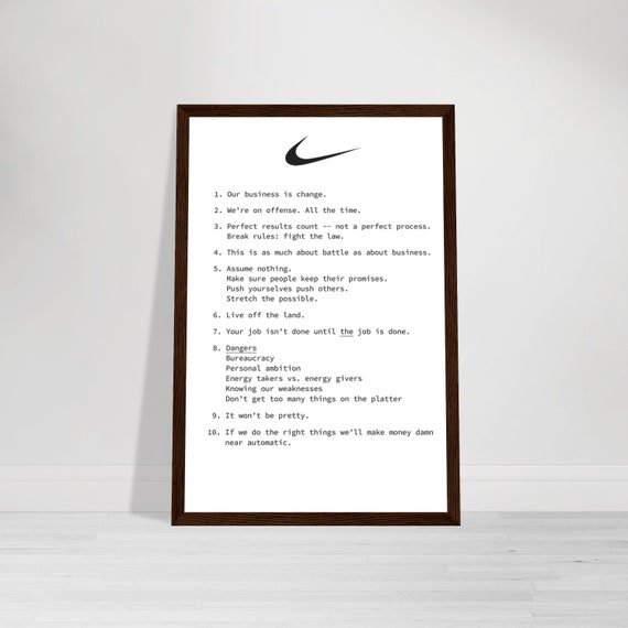 Nike Check Quotes Nike Poster Nike Motivational Quote Poster For Home