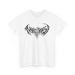 Front Design Metal Font Heavy Cotton Tee - Etsy