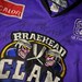 Glasgow Braehead Clan Vintage Warrior Ice Hockey Jersey Shirt Scotland ...